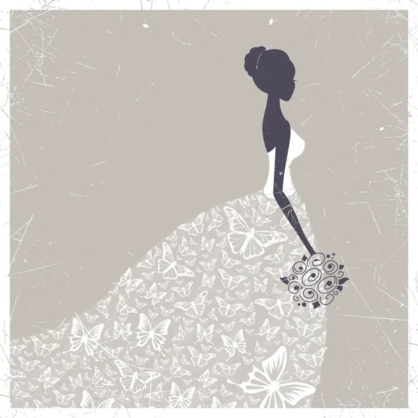 Vector Beautiful Bride Stock Vector Image by ©ramonakaulitzki #53518145