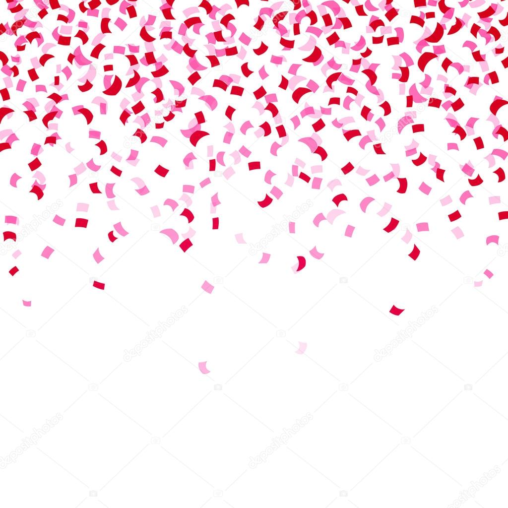 Pink Confetti Wallpaper