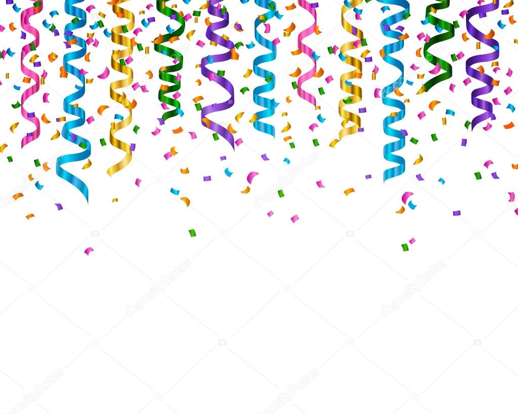 Vector Colorful Party Streamers Stock Vector Image by ©ramonakaulitzki ...