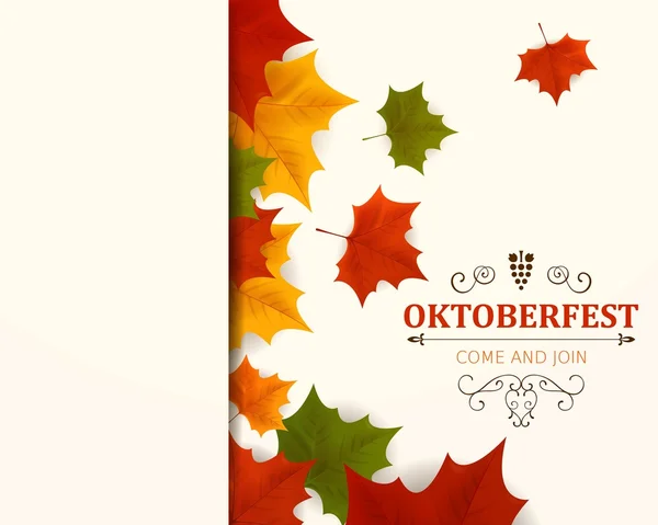 Vector Oktoberfest Background Stock Vector Image by ©ramonakaulitzki ...