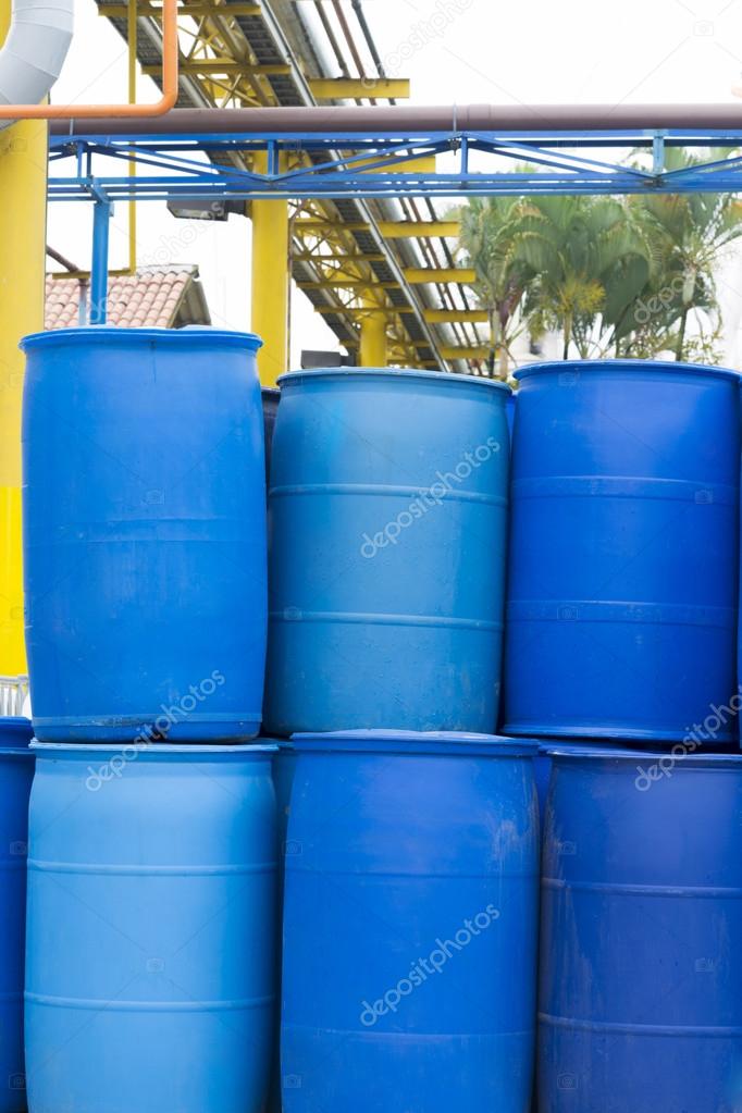 Big Blue Barrels Stock Photo by ©herjua 67366233