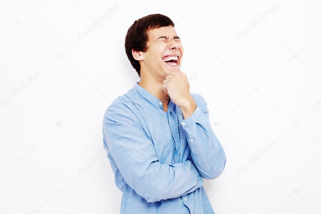Guy Laughing