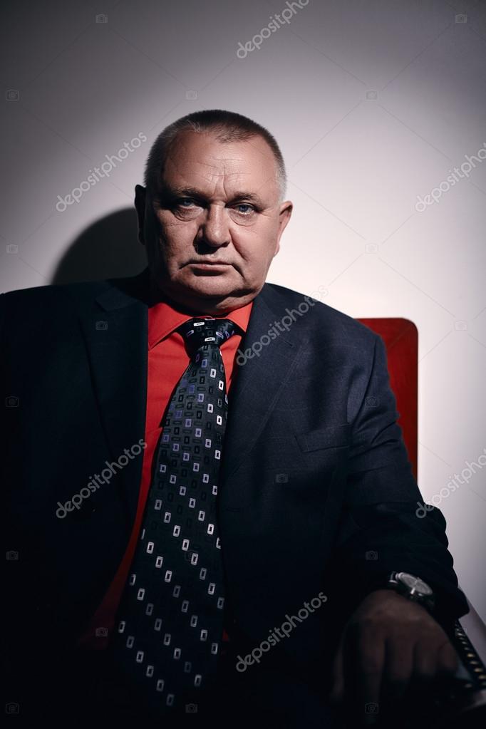 Rich man portrait — Stock Photo © furtaev #90362968