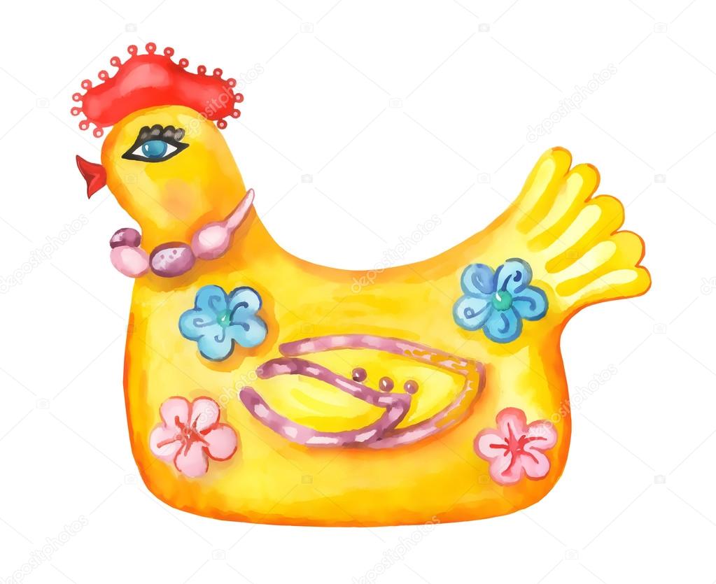 Magic chicken Stock Illustration by ©arlatis #73871787