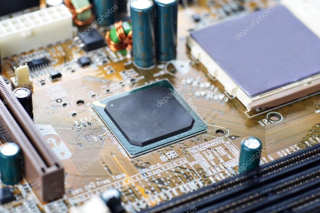 Mother board of computer Stock Photo by ©Taden1 100251764