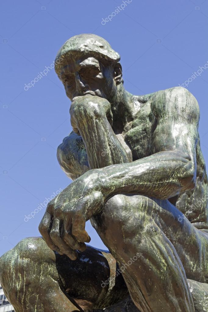 The Thinker by Rodin Stock Photo by ©Toniflap 122994798