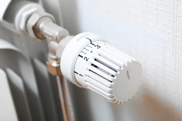temperature knob of heating radiator - Stock Image - Everypixel