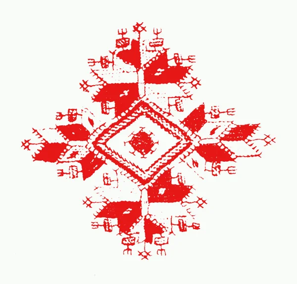 Traditional macedonian embroidery pattern — Stock Photo © nehruresen ...