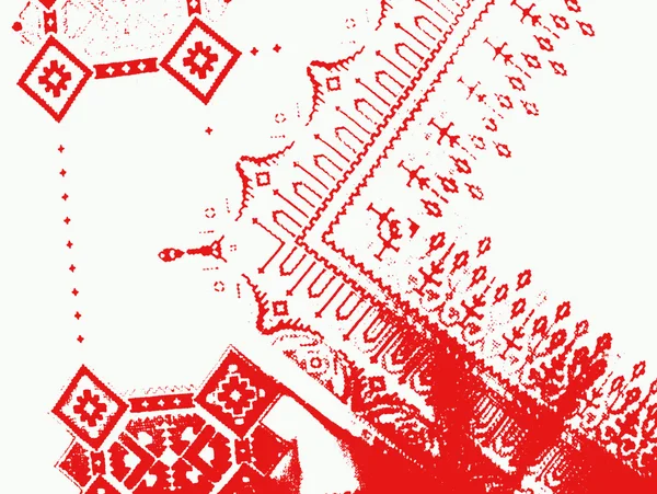 Traditional macedonian embroidery pattern - Stock Image - Everypixel
