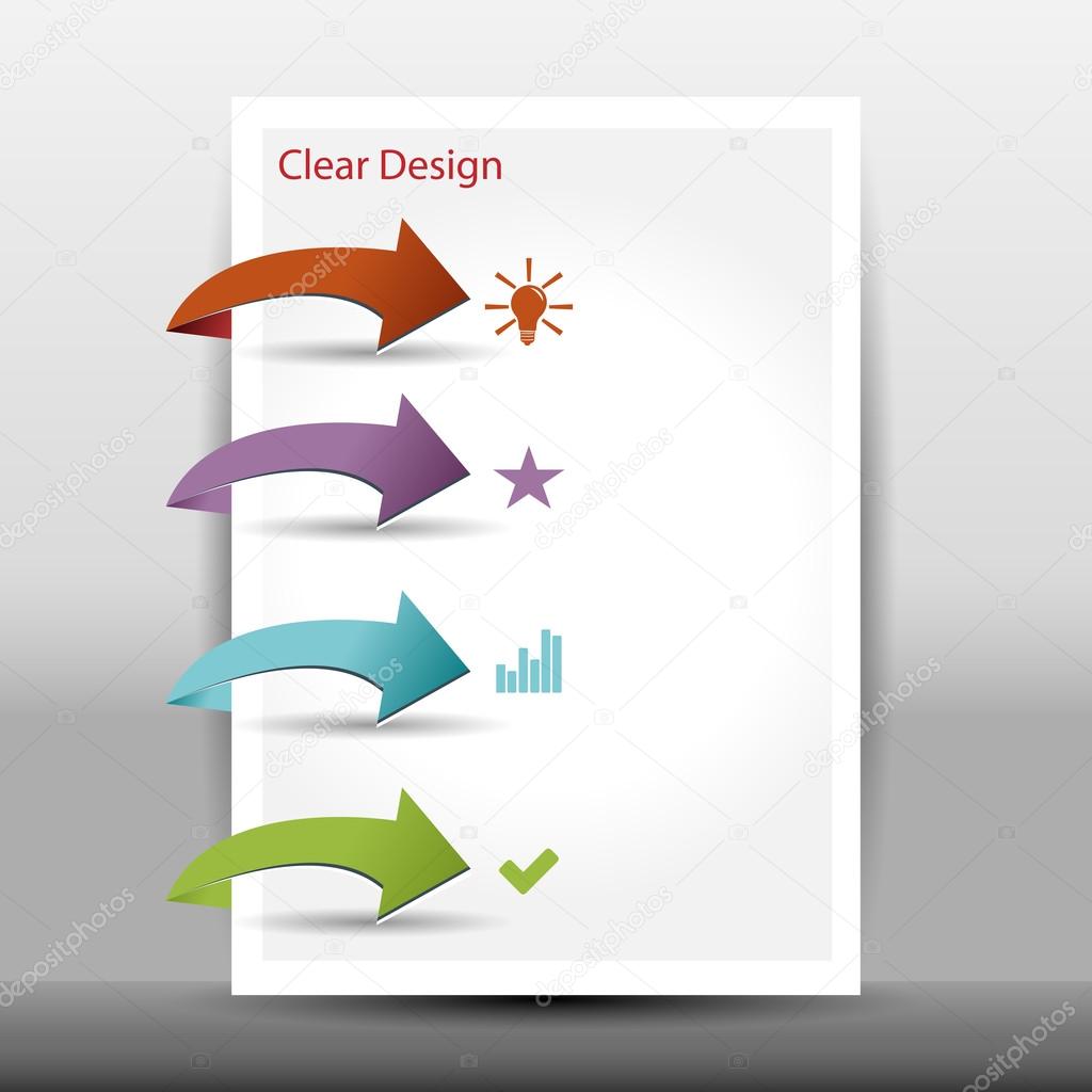 Illustration of modern design template Stock Vector by ©glyph_studio ...