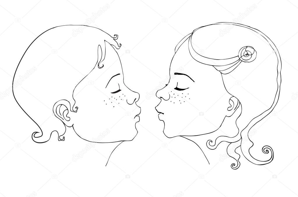 Romantic children Stock Vector Image by ©re_bekka #61037559