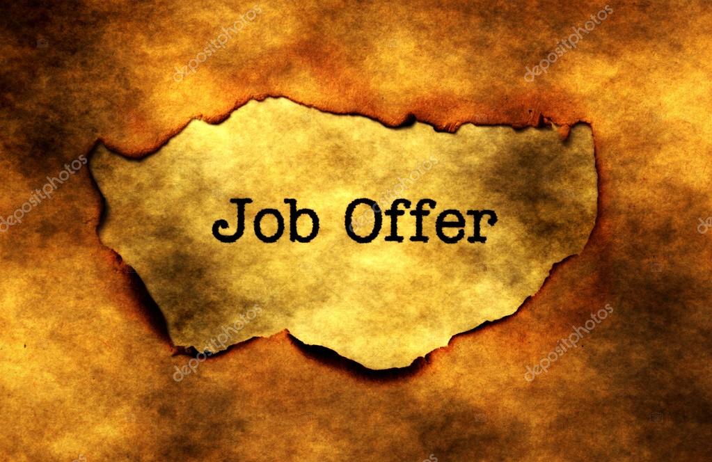 Job offer concept Stock Illustration by ©alexskopje #73995535