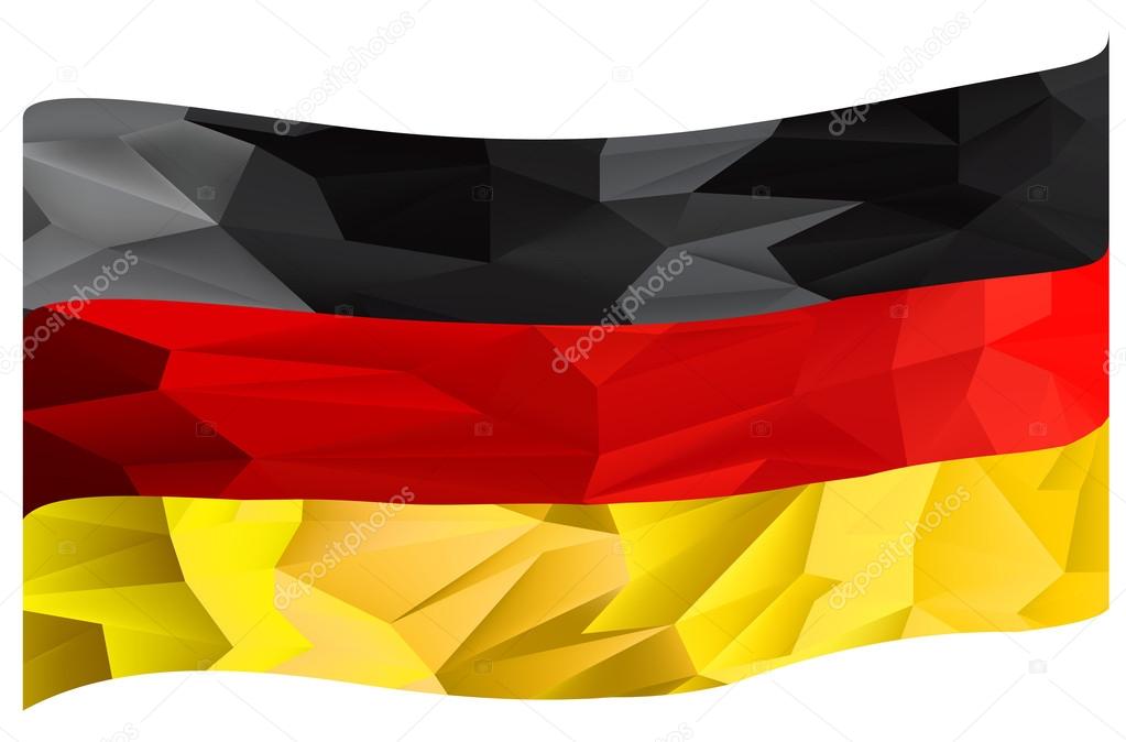 Germany flag Stock Vector by ©Ola-Ola 53512369