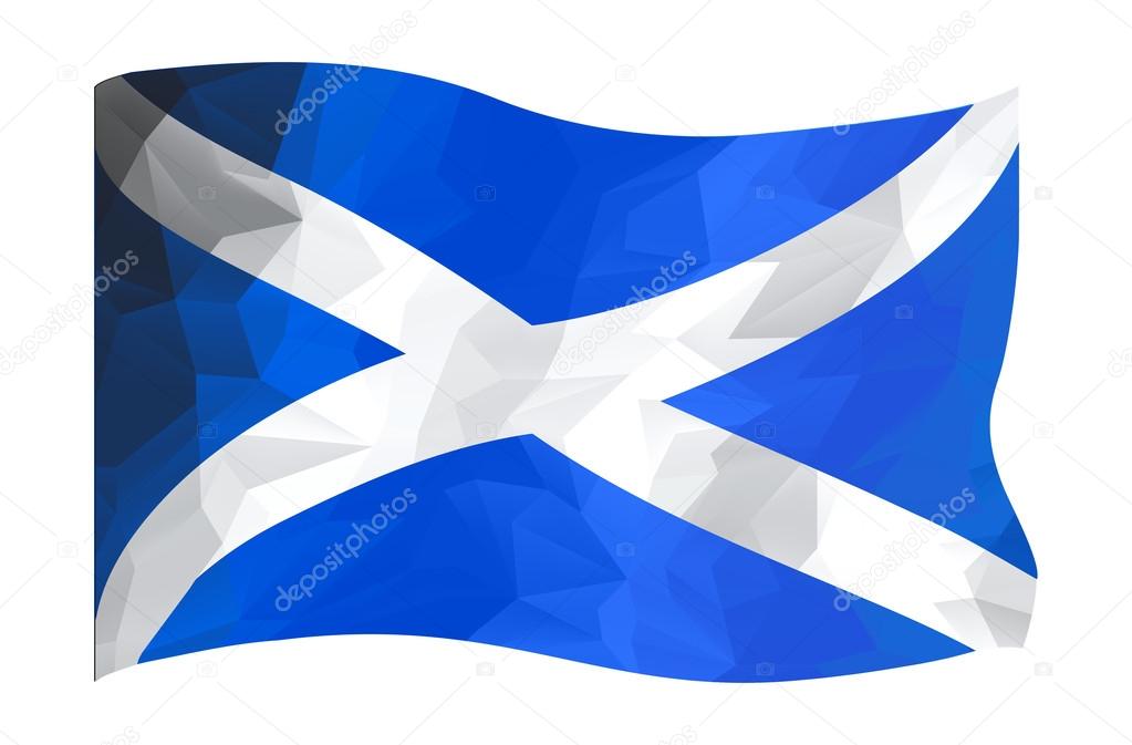 Scotland flag Stock Vector Image by ©Ola-Ola #56063627