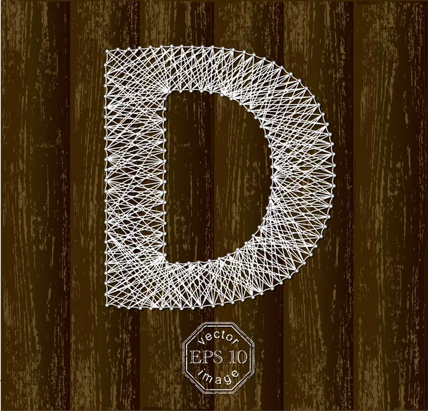 Letter W from threads Stock Vector Image by ©Ola-Ola #68236449