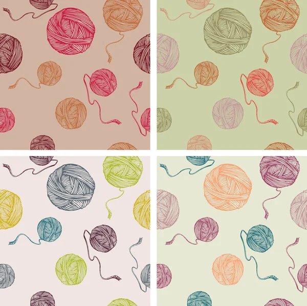 Set of seamless backgrounds Stock Vector by ©Ola-Ola 65429257