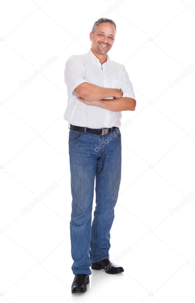 Arms Folded Full Body