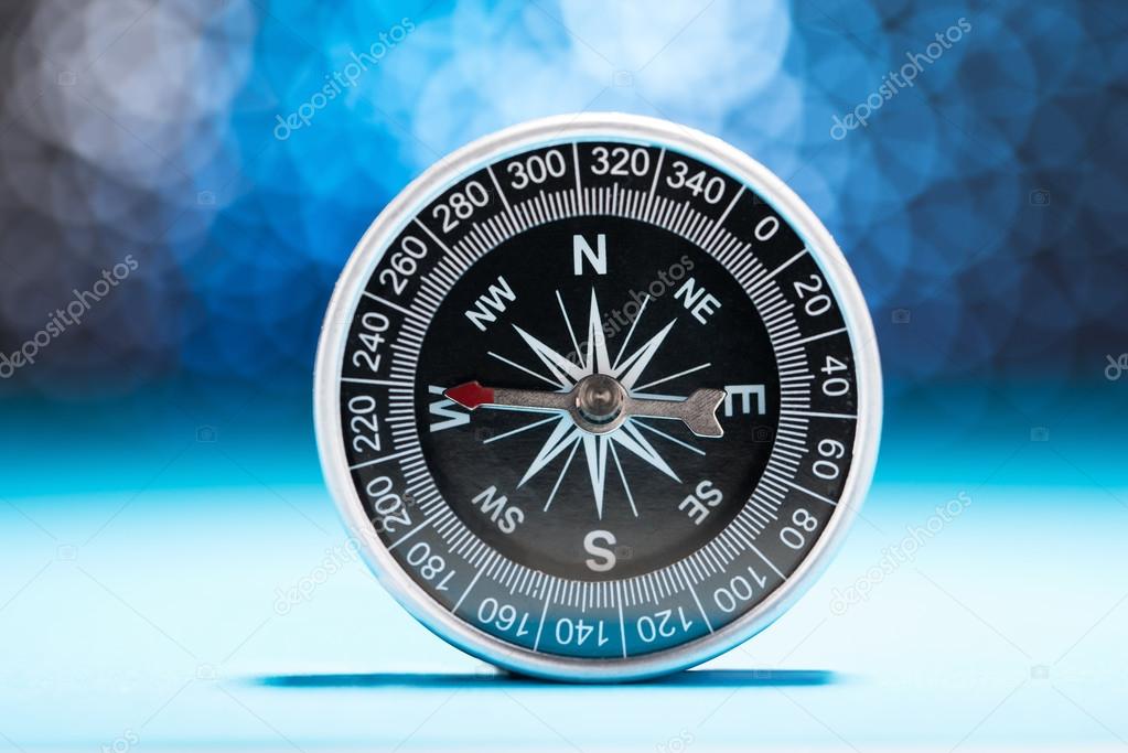 Compass Pointing To West Stock Photo by ©AndreyPopov 65674935