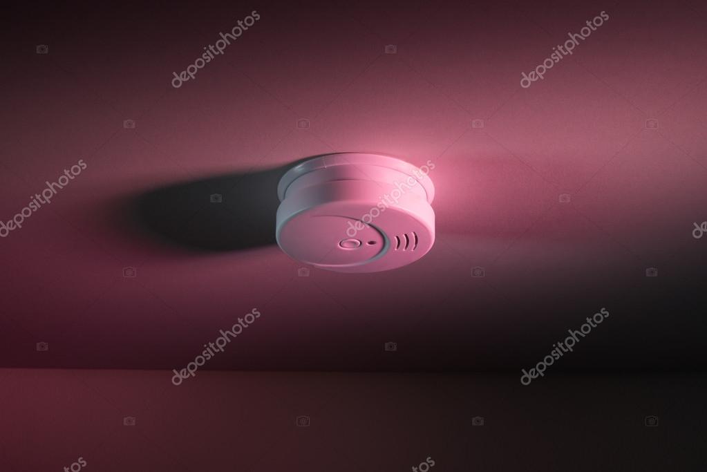 Smoke Detector on Ceiling — Stock Photo © AndreyPopov #66382689 Smoke Detector on Ceiling — Stock Photo © AndreyPopov #66382689