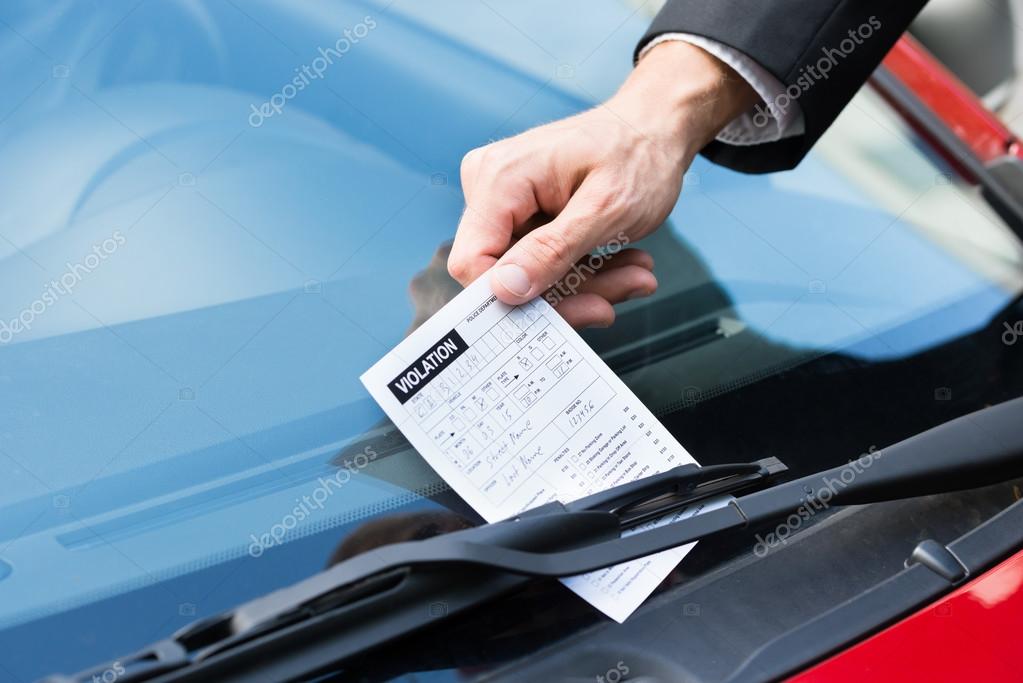 Parking Ticket On Car's Windshield Stock Photo by ©AndreyPopov 76115007
