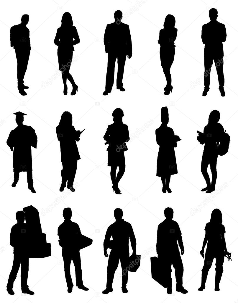 Professionals Silhouette