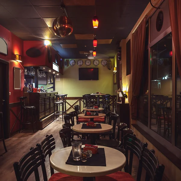 Cafe Interior Retro Design Stock Photo by ©krsmanovic 86241798