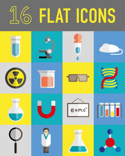 Science icons Stock Vector Image by ©tulpahn #51436097