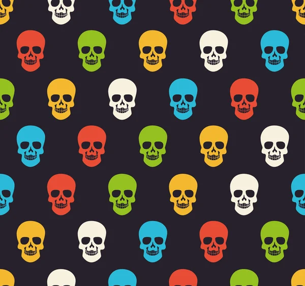 Colorful skull pattern Stock Vector Image by ©mhatzapa #59810501
