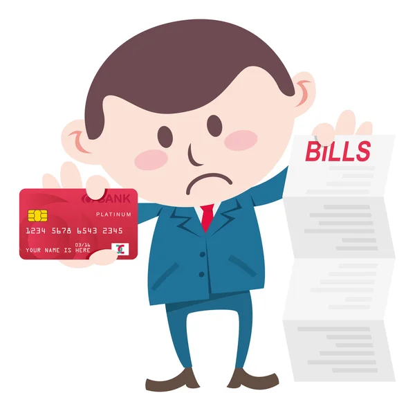 Paying Bills Cartoon