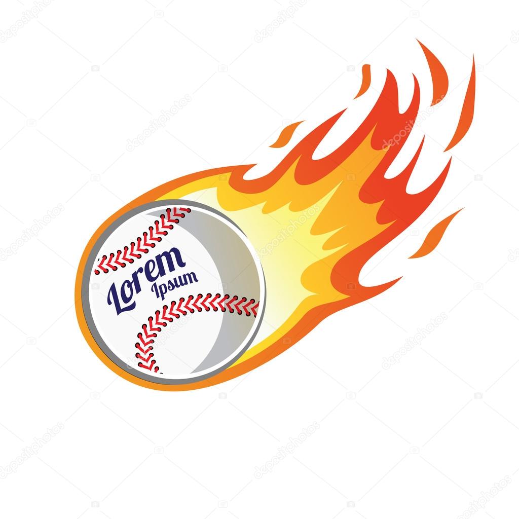 Baseballs On Fire