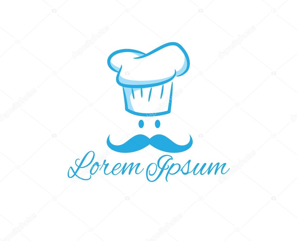 Chef, cook logo template Stock Vector by ©mhatzapa 81207626