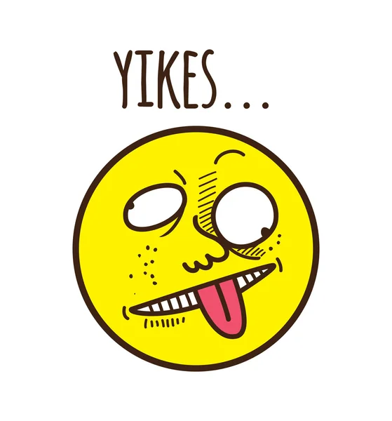 Yikes Imagens de Stock de Arte Vetorial | Depositphotos