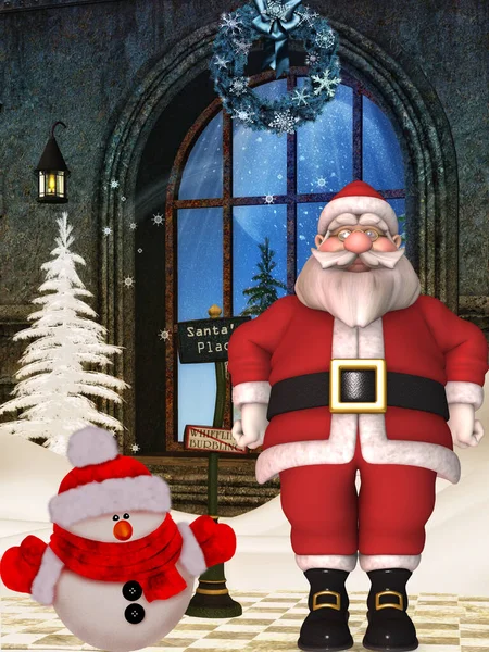 3d Santa Claus Wallpaper