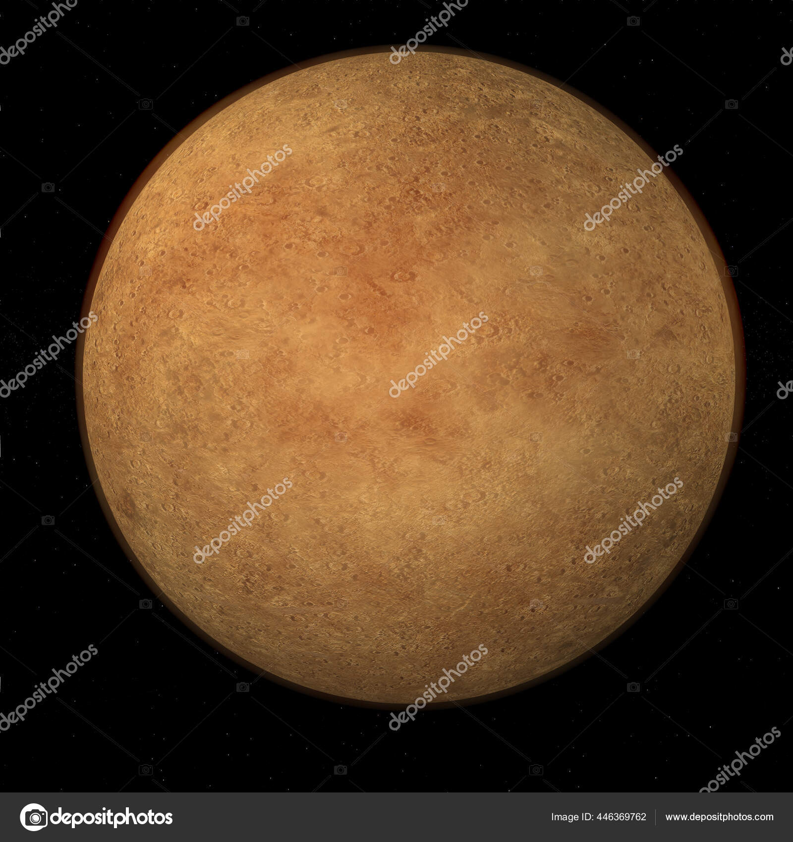 Planet Mercury Texture