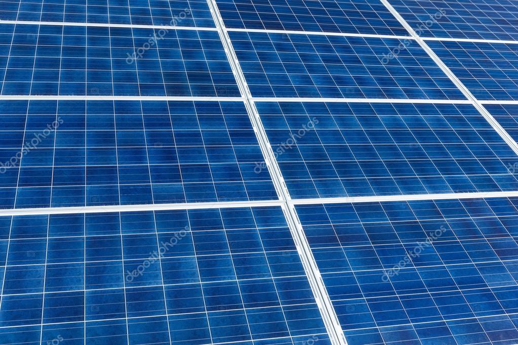 Modern solar panels Stock Photo by ©leungchopan 102598046