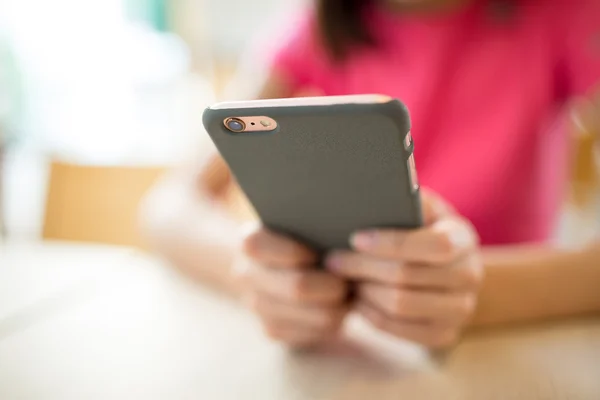 Woman surfing internet on Smart phone - Stock Image - Everypixel