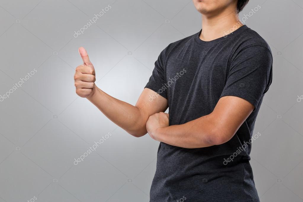 Man with prefect sign Stock Photo by ©leungchopan 51878453