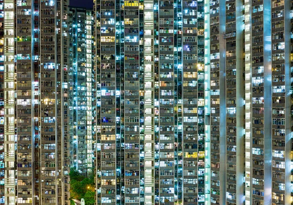Packed building at night Stock Photo by ©leungchopan 52168023