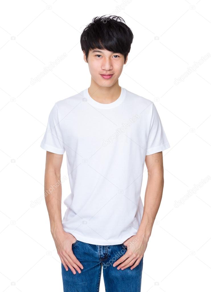 Young handsome man — Stock Photo © leungchopan #59447953