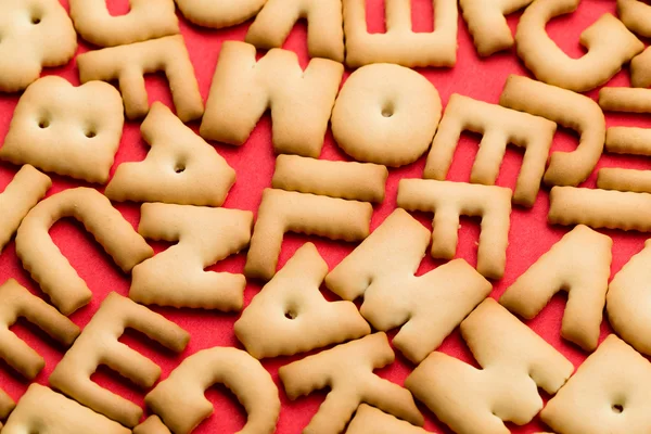 Assorted biscuit letters Stock Photo by ©leungchopan 75952515