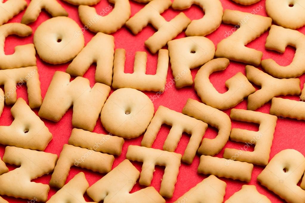 Assorted biscuit letters Stock Photo by ©leungchopan 75952515