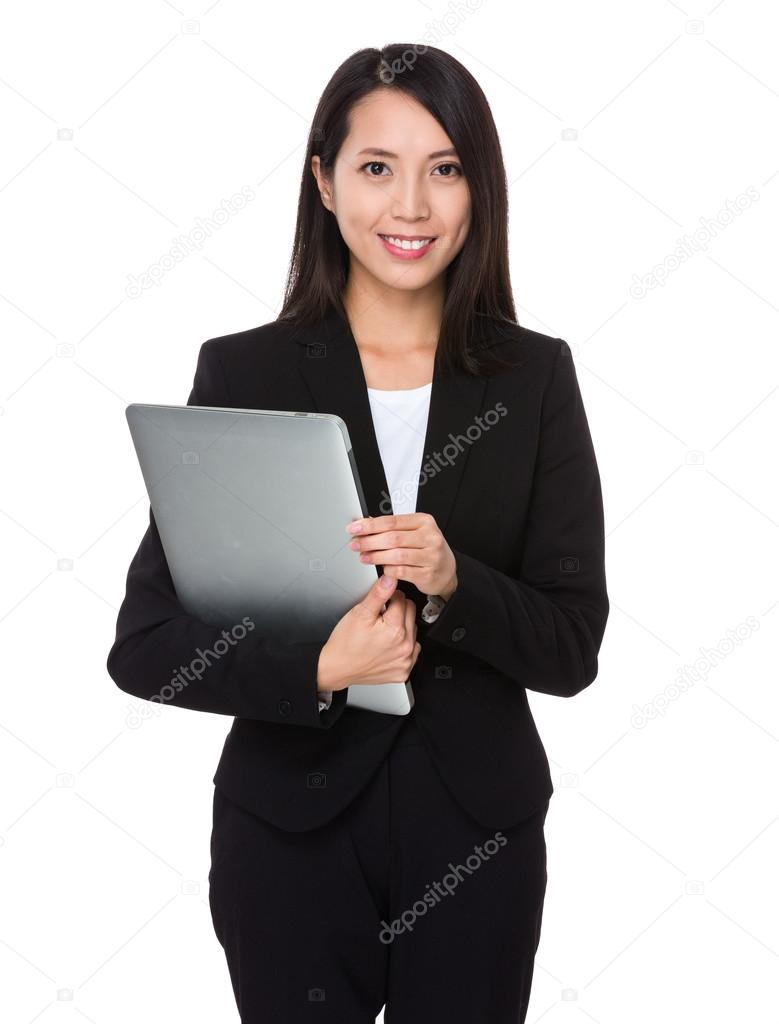 Young asian businesswoman in business suit — Stock Photo © leungchopan ... Young asian businesswoman in business suit — Stock Photo © leungchopan ...