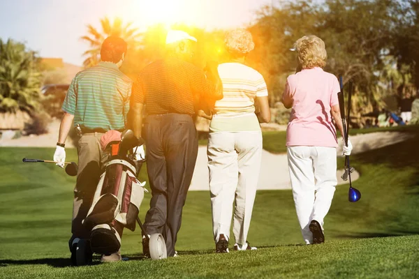 Golfers walking Stock Photos, Royalty Free Golfers walking Images ...