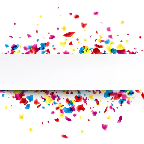 Festive background with confetti. Stock Vector by ©Maxborovkov 96617432