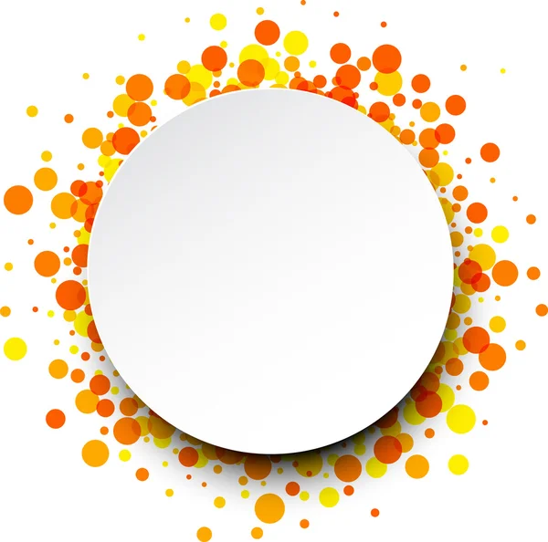 Round background with drops Stock Vector by ©Maxborovkov 110203136