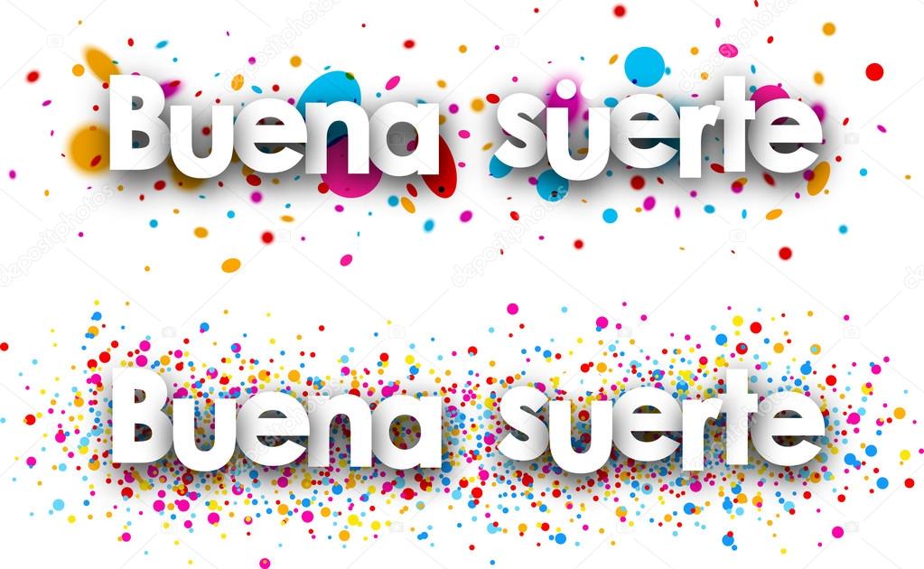 Good luck paper banners Stock Vector Image by ©Maxborovkov #110202198