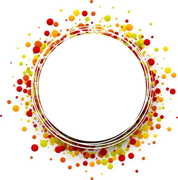 Round background with drops Stock Vector Image by ©Maxborovkov #110665864