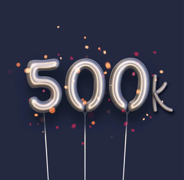 500k subscribers Vector Art Stock Images | Depositphotos