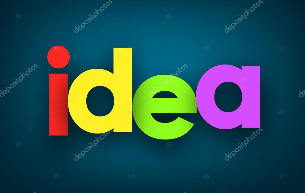 Colorful Idea sign Stock Vector Image by ©Maxborovkov #90249780