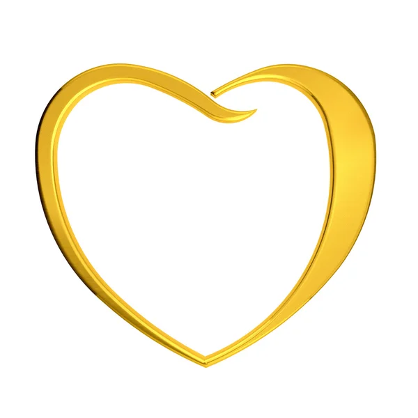 Golden heart Stock Photos, Royalty Free Golden heart Images | Depositphotos